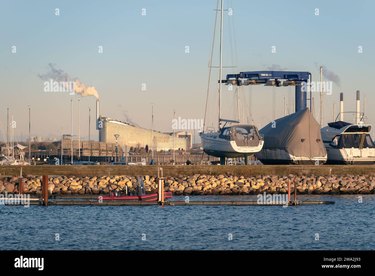Copenhagen, Denmark - CopenHill Amager Bakke waste management / power ...