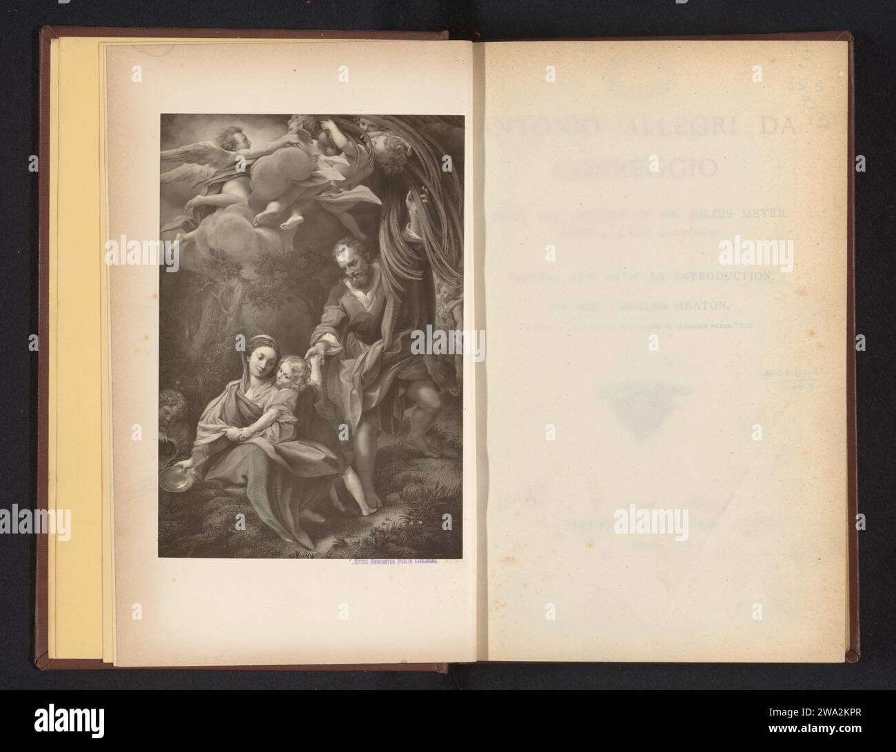 Painting madonna della scodella hi-res stock photography and images - Alamy