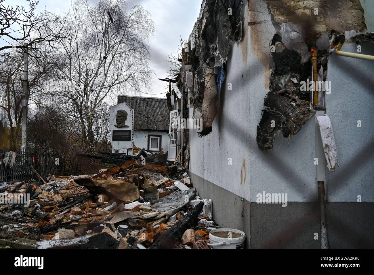 Non Exclusive: LVIV, UKRAINE - JANUARY 1, 2024 - The museum of Roman ...