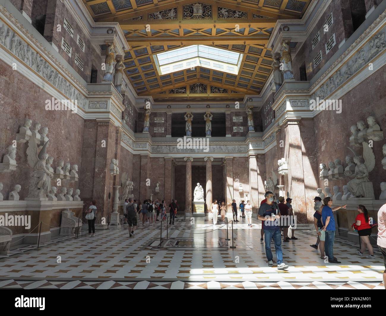 DONAUSTAUF, GERMANY - CIRCA JUNE 2022: Interior Of Walhalla Hall Of ...