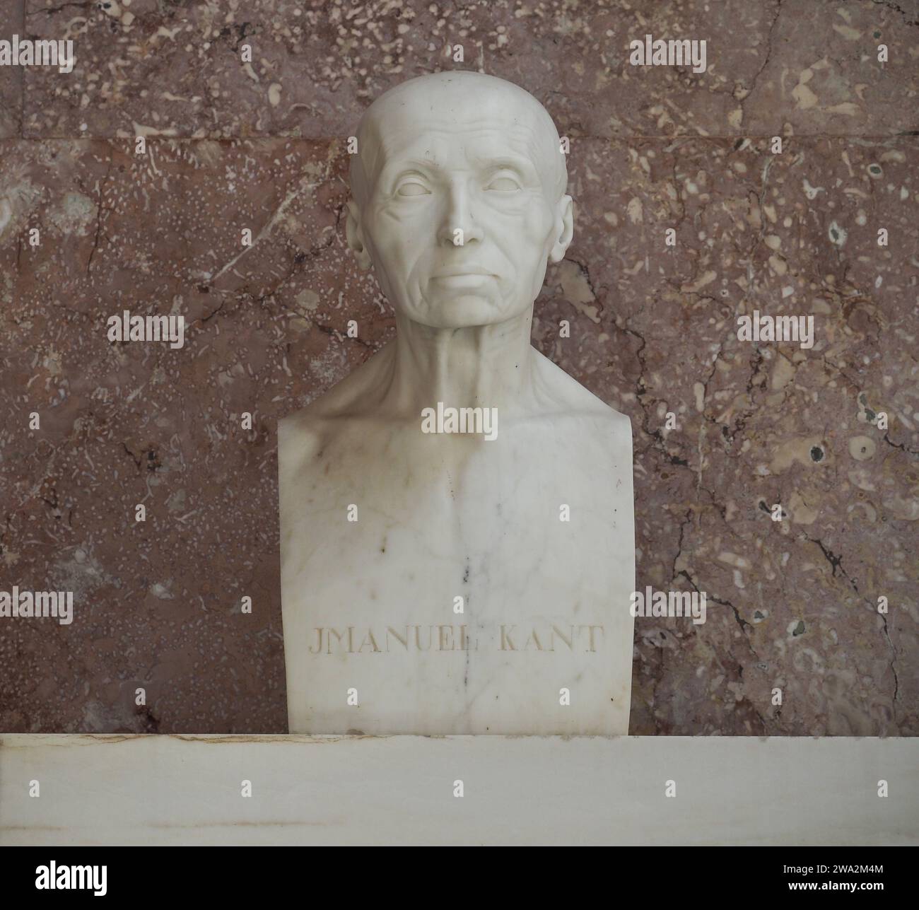 DONAUSTAUF, GERMANY - CIRCA JUNE 2022: Bust Of Philosopher Immanuel ...