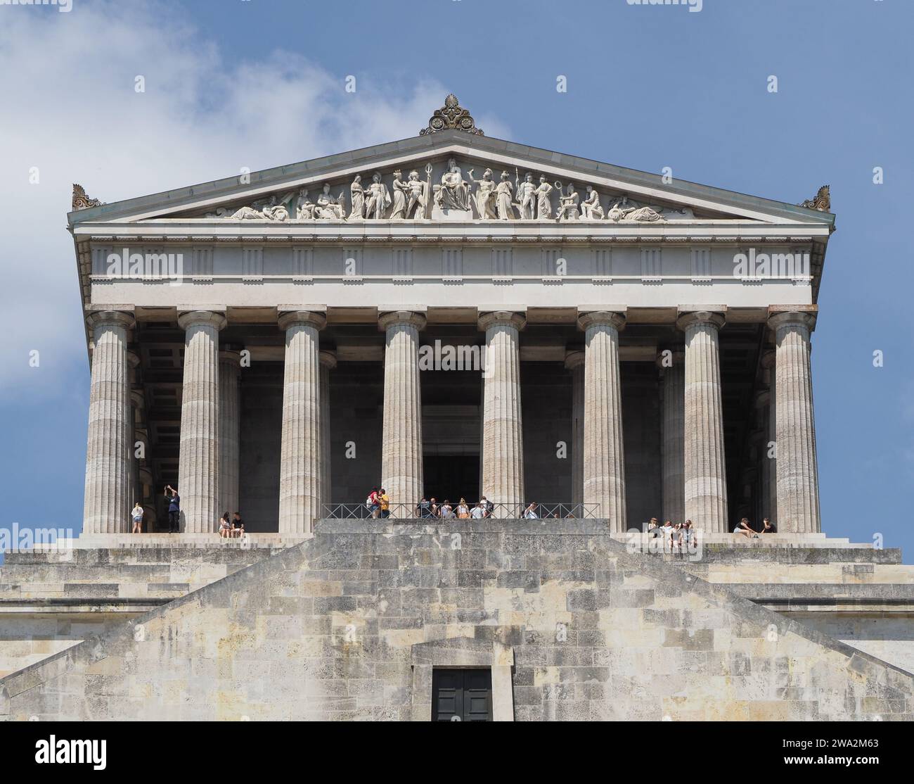 DONAUSTAUF, GERMANY - CIRCA JUNE 2022: Walhalla Hall Of Fame Temple ...