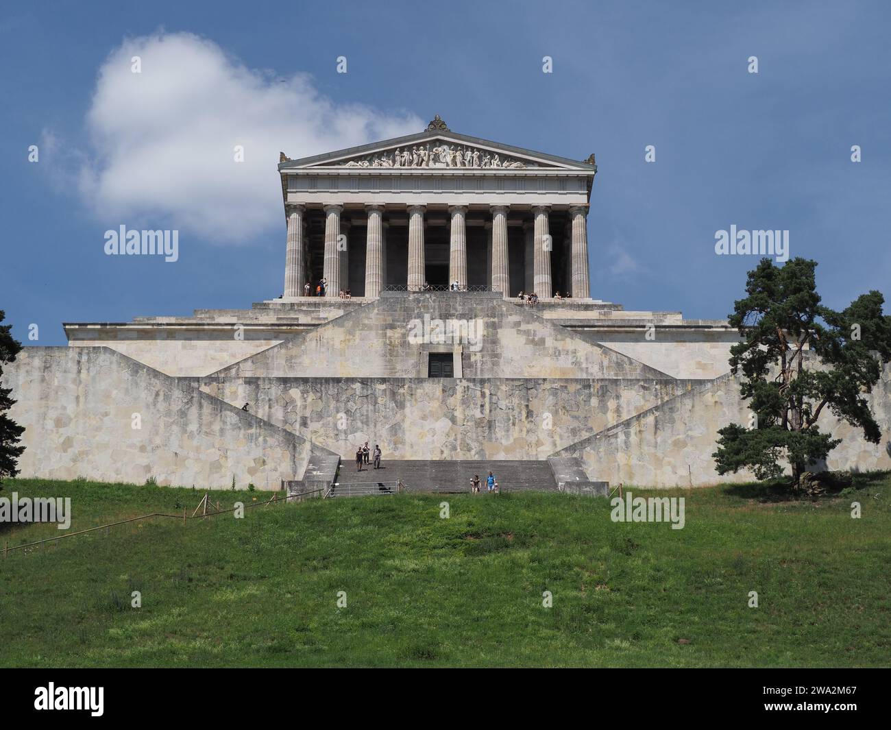 DONAUSTAUF, GERMANY - CIRCA JUNE 2022: Walhalla Hall Of Fame Temple ...