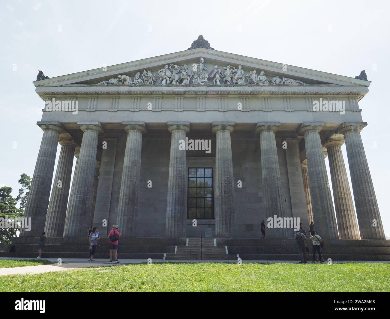 DONAUSTAUF, GERMANY - CIRCA JUNE 2022: Walhalla Hall Of Fame Temple ...
