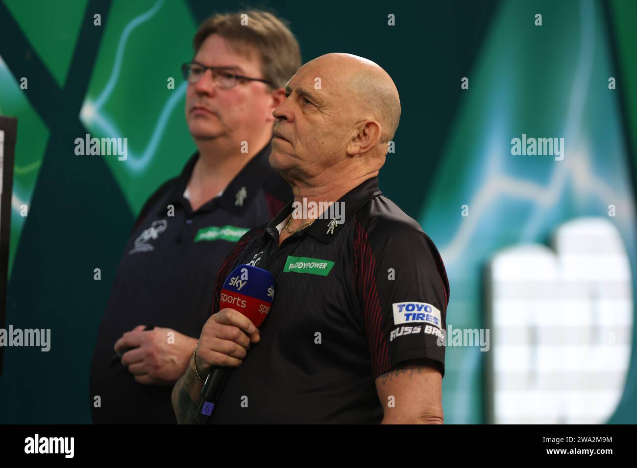 Alexandra Palace, London, UK. 1st Jan, 2024. 2023/24 PDC Paddy Power ...