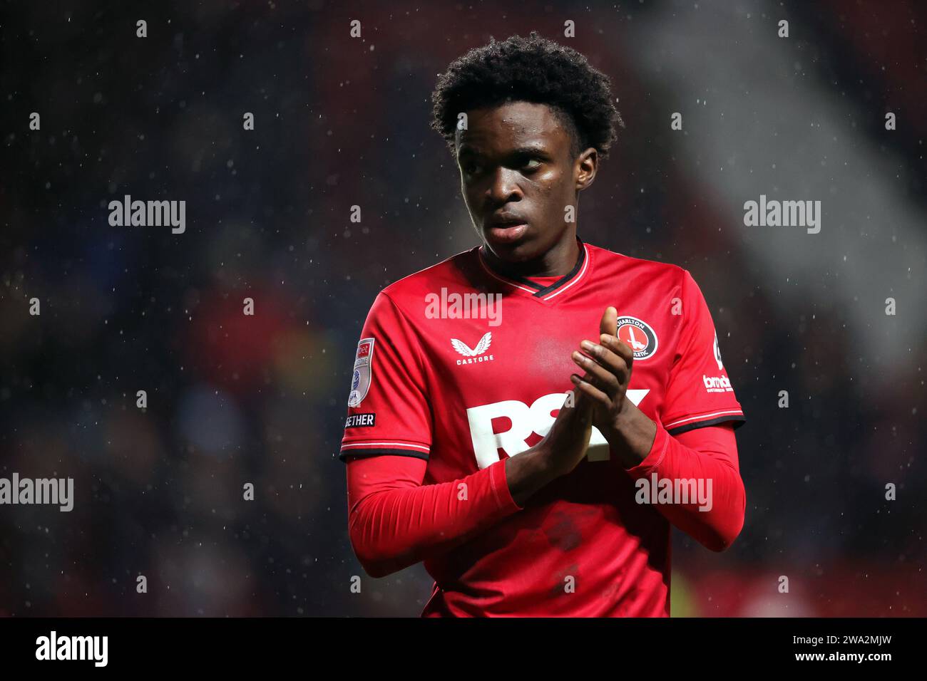 Charlton Athletic's Tyreece Campbell after the Sky Bet League One match ...