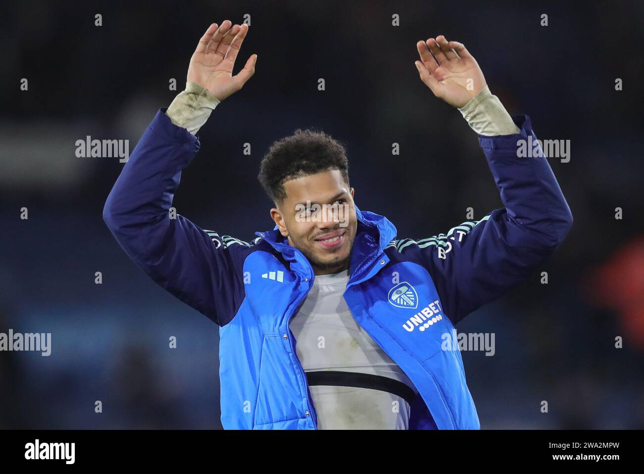 Leeds, UK. 01st Jan, 2024. Georgina Rutter of Leeds United celebrates ...