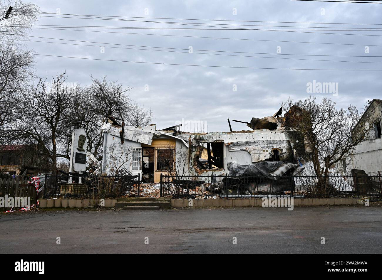 Non Exclusive: LVIV, UKRAINE - JANUARY 1, 2024 - The museum of Roman ...