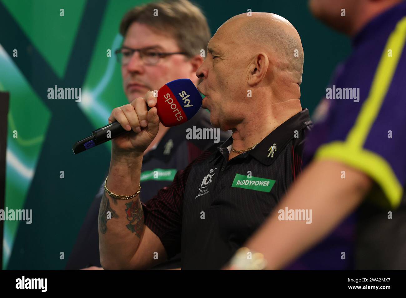 Alexandra Palace, London, UK. 1st Jan, 2024. 2023/24 PDC Paddy Power ...