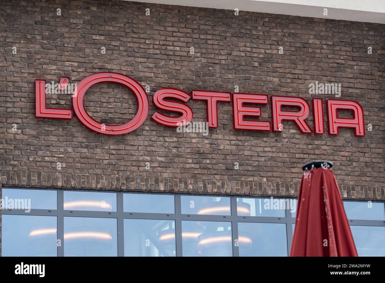 Munich, Bavaria, Germany - November 26, 2023: Losteria logo on the ...