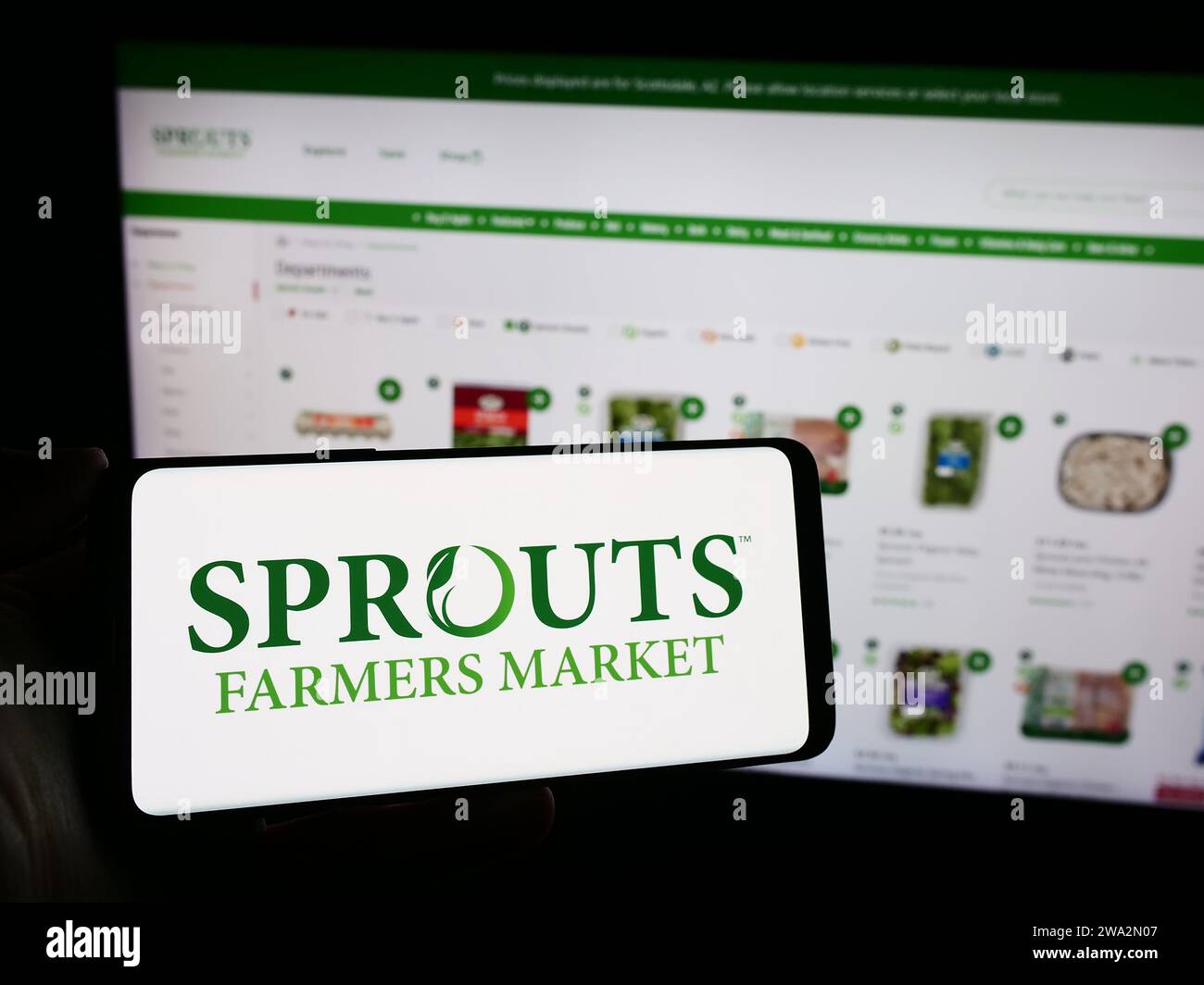 Sprouts logo hi-res stock photography and images - Alamy