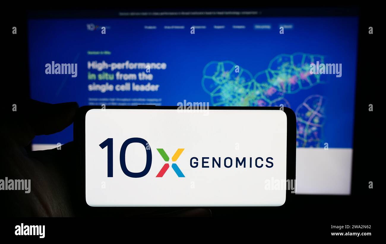 10x genomics logo hi-res stock photography and images - Alamy