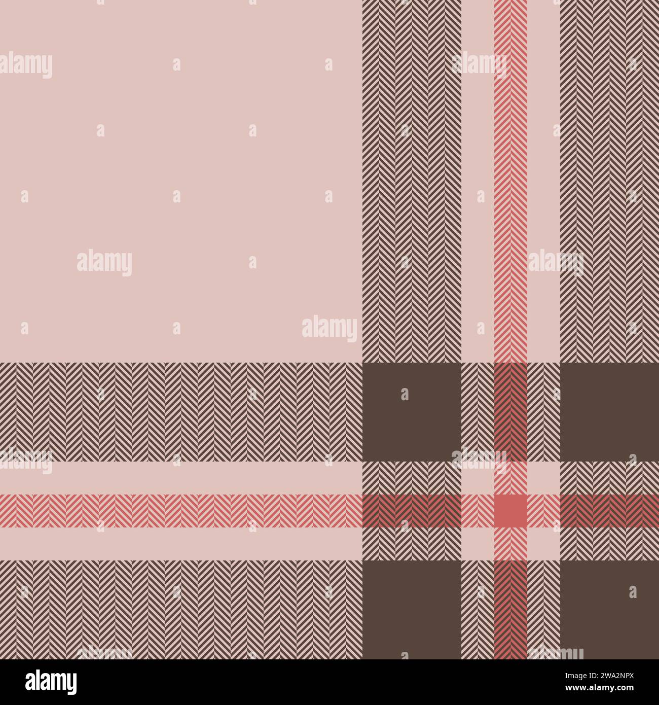 Plaid check pattern in pink. Seamless fabric texture. Tartan textile ...