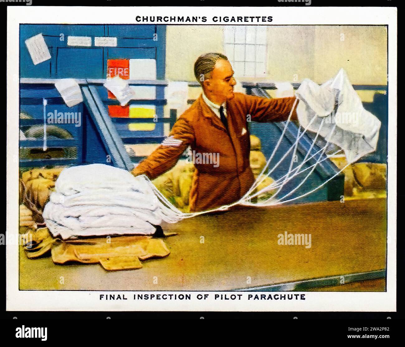 Parachute inspection hi-res stock photography and images - Alamy