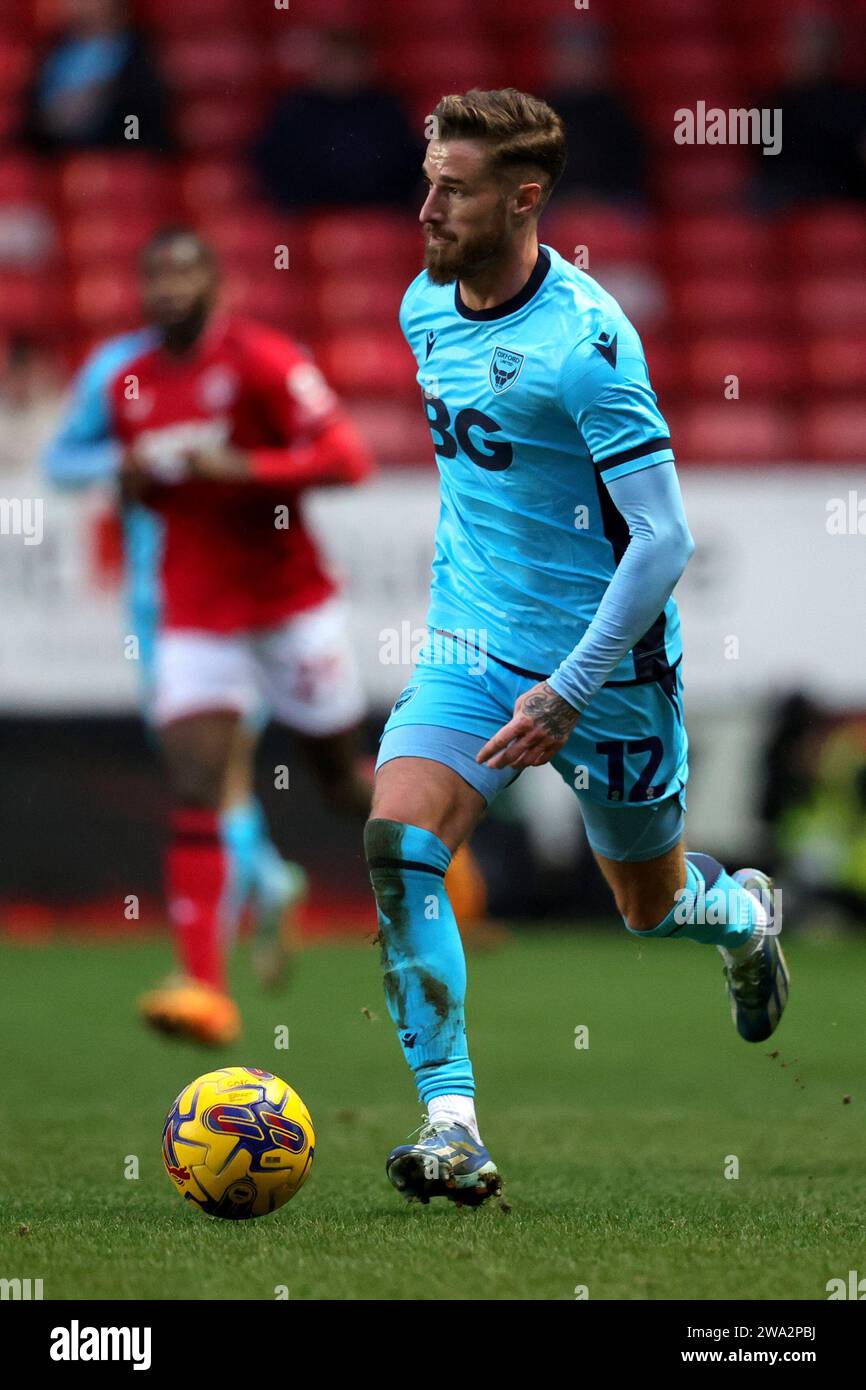 Oxford United's Joe Bennett during the Sky Bet League One match at The ...