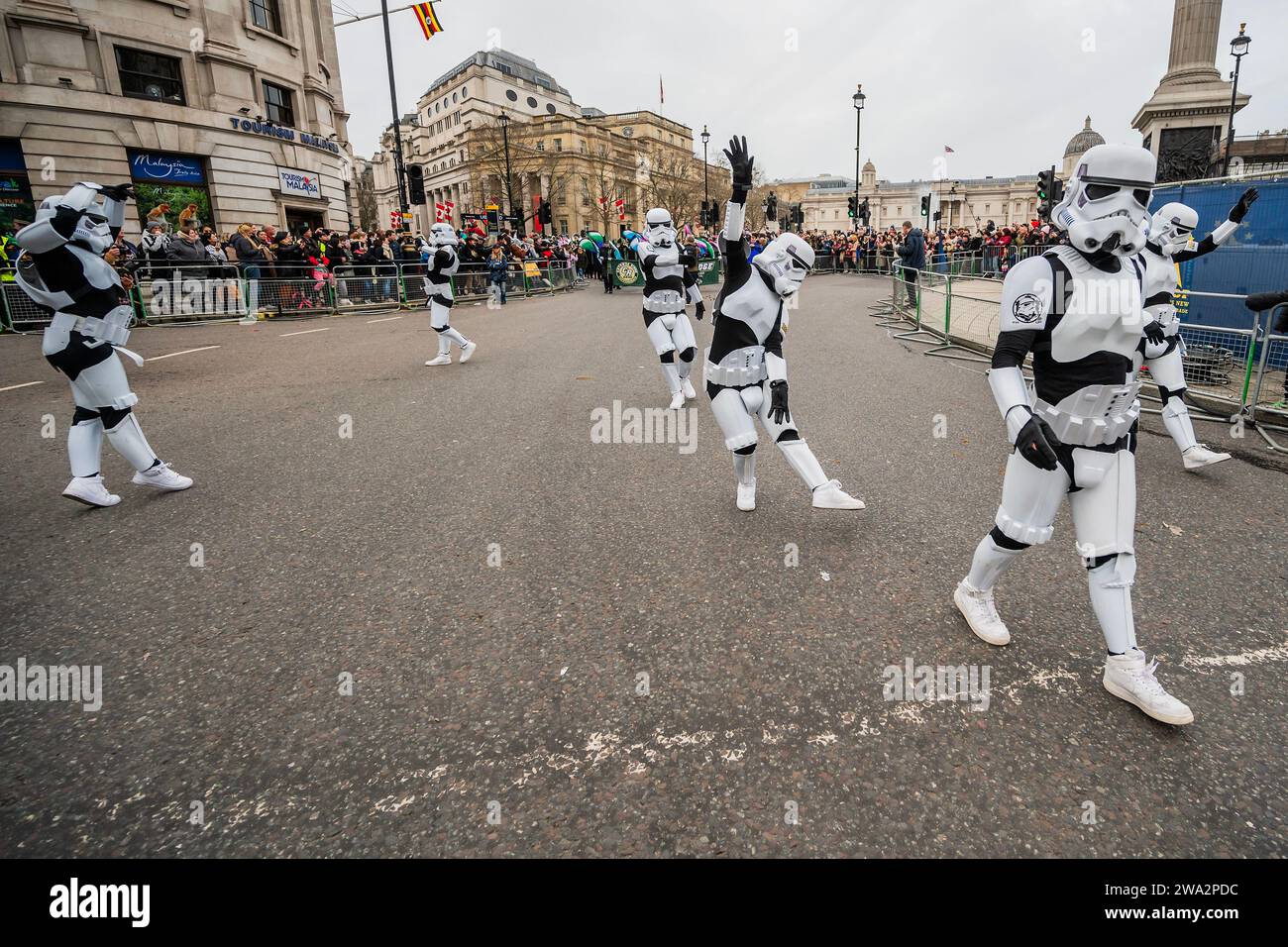 London, UK. 1st Jan, 2024. Boogie Storm - The London New Year's Day ...
