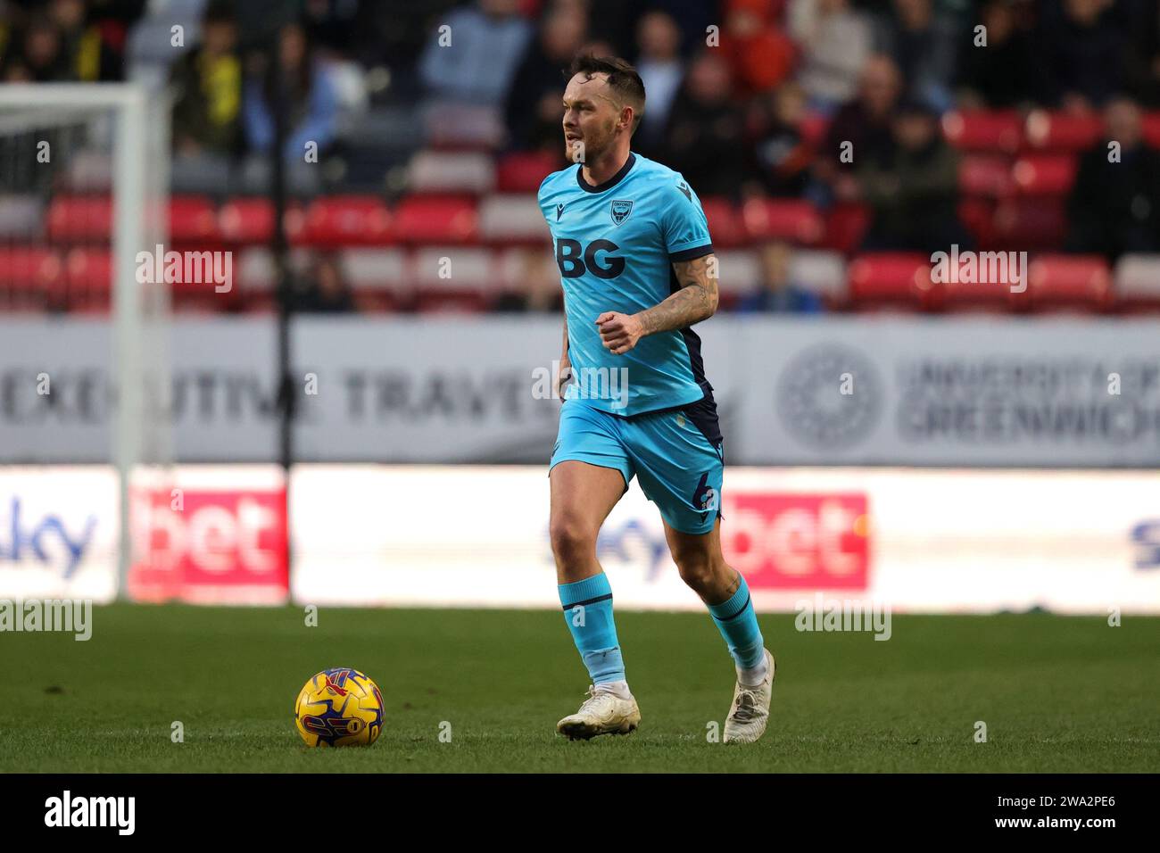 Oxford United's Josh McEachran during the Sky Bet League One match at ...
