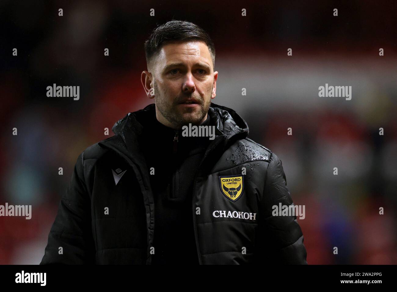 Oxford United manager Des Buckingham after the Sky Bet League One match ...