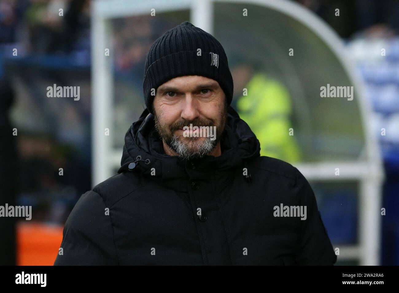 Birkenhead, UK. 01st Jan, 2024. Luke Williams, the the Notts County ...