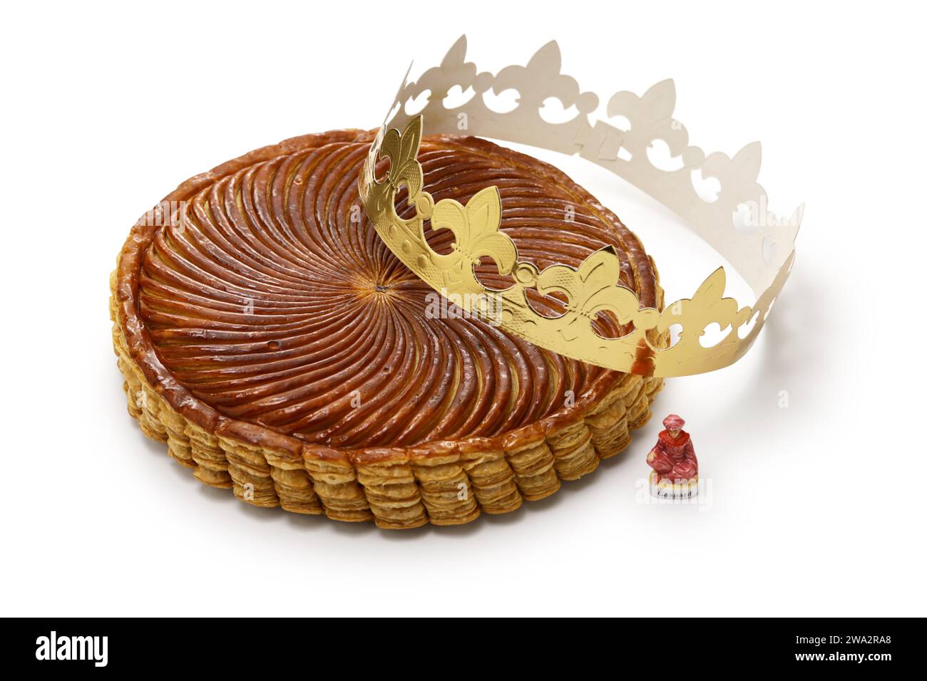 galette des rois, French king cake Stock Photo - Alamy