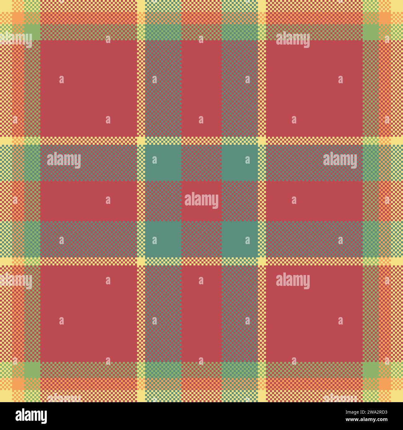 Texture seamless textile of vector fabric check with a pattern plaid ...