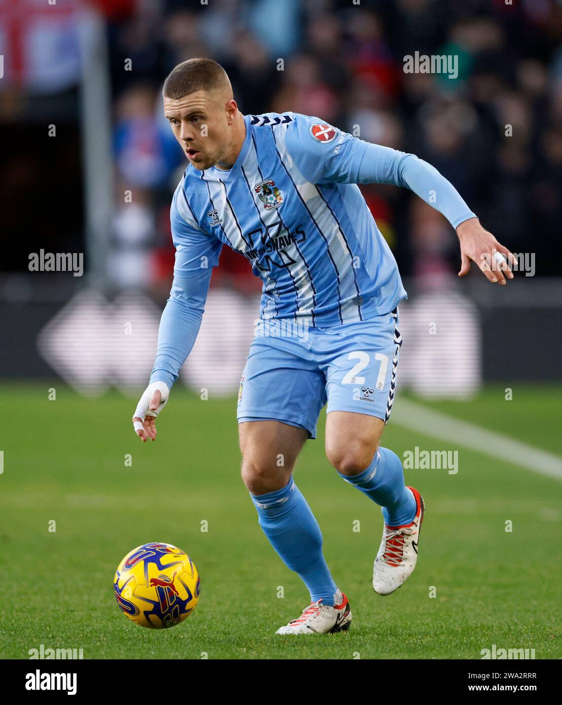 Coventry City's Jake Bidwell during the Sky Bet Championship match at ...