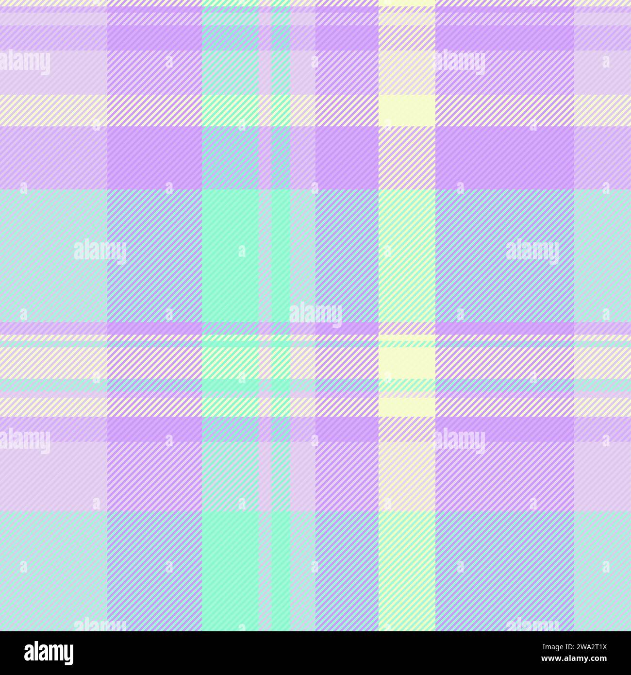 Vector plaid texture of pattern check textile with a background ...