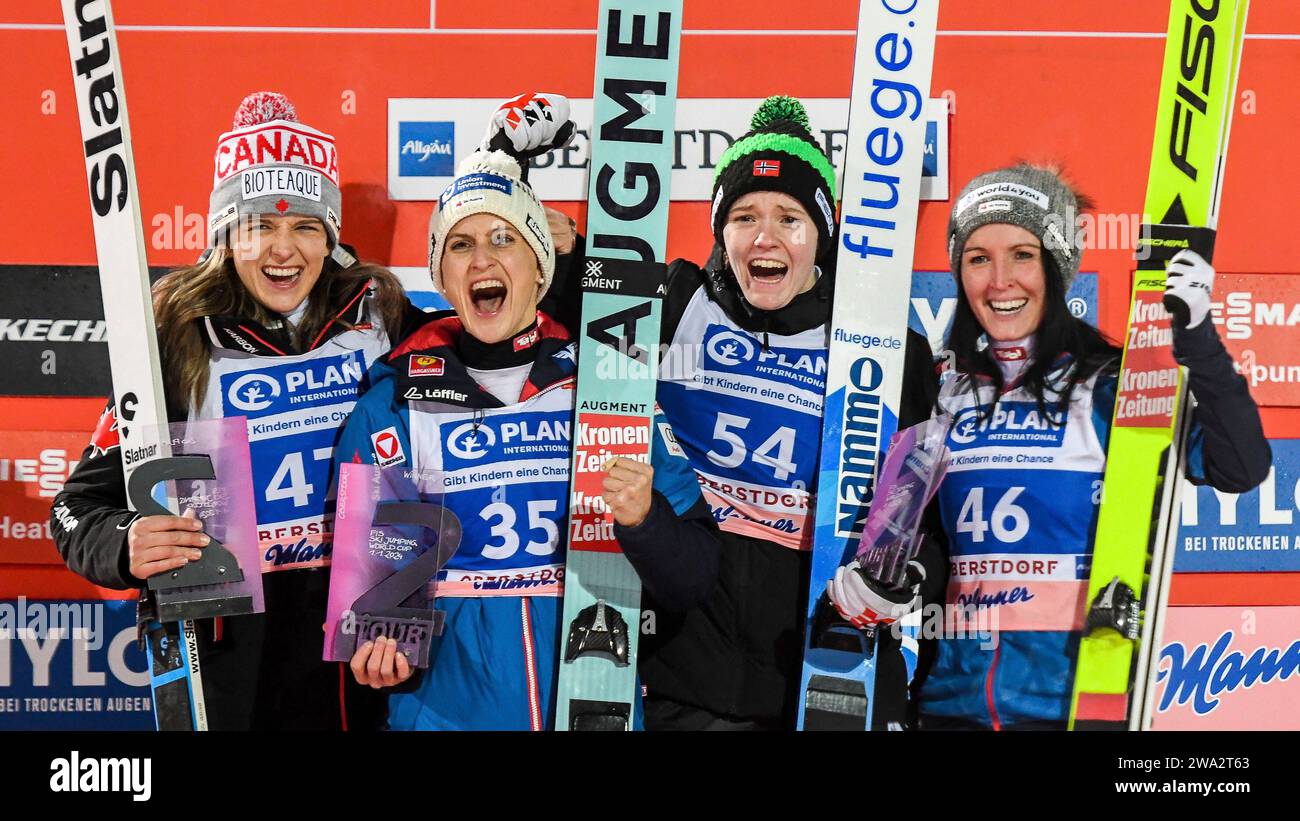 Oberstdorf, Deutschland. 01st Jan, 2024. 01.01.2024, Orlen Arena ...