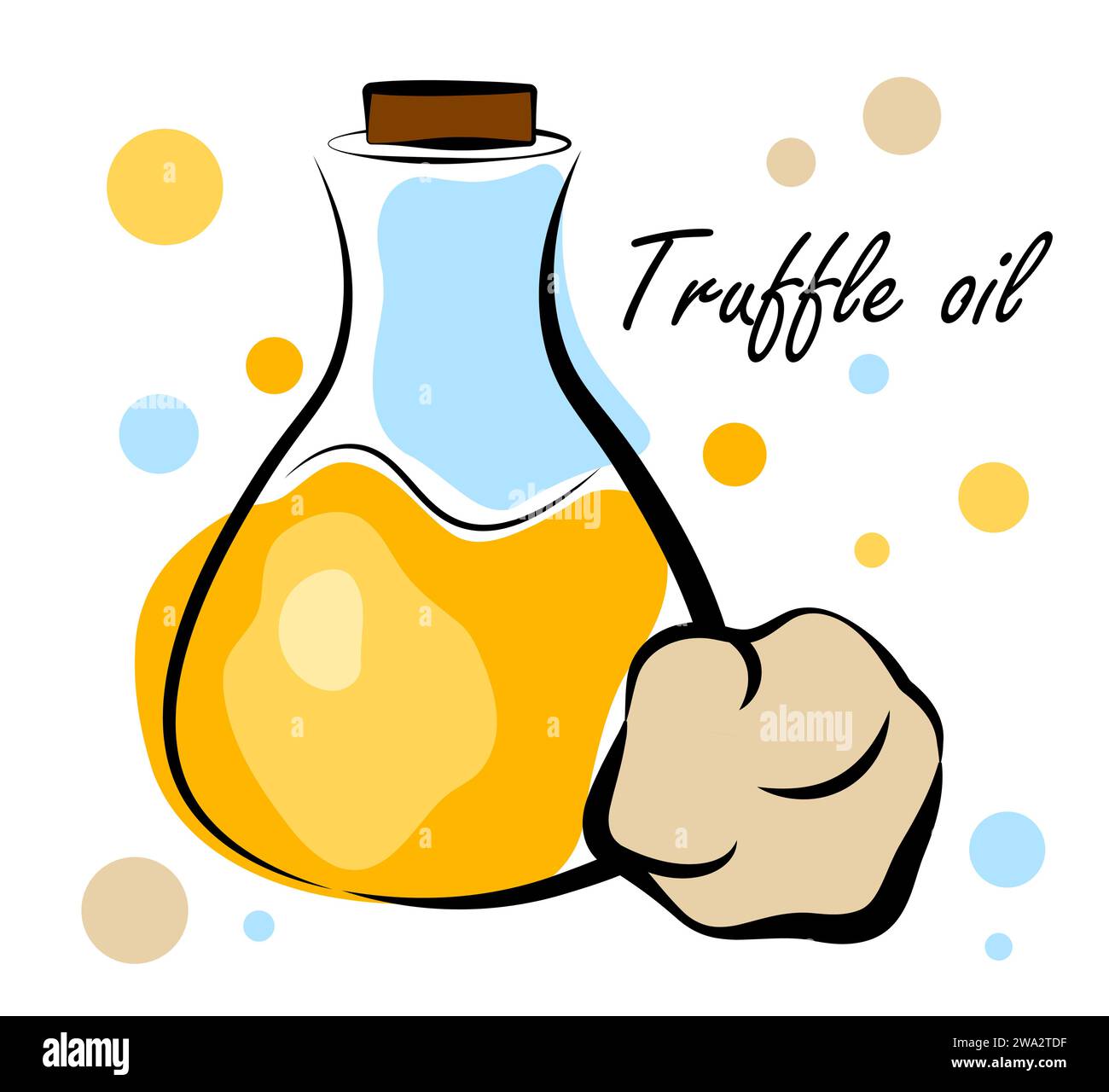 White truffle Stock Vector Images - Alamy