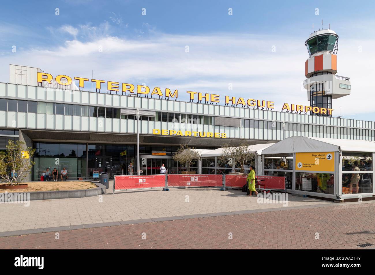 Rotterdam The Hague Airport, formerly Rotterdam Airport, the second ...