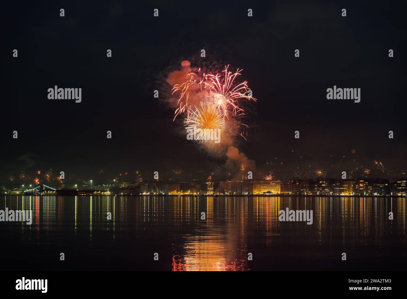 Thessaloniki greece fireworks hi-res stock photography and images - Alamy