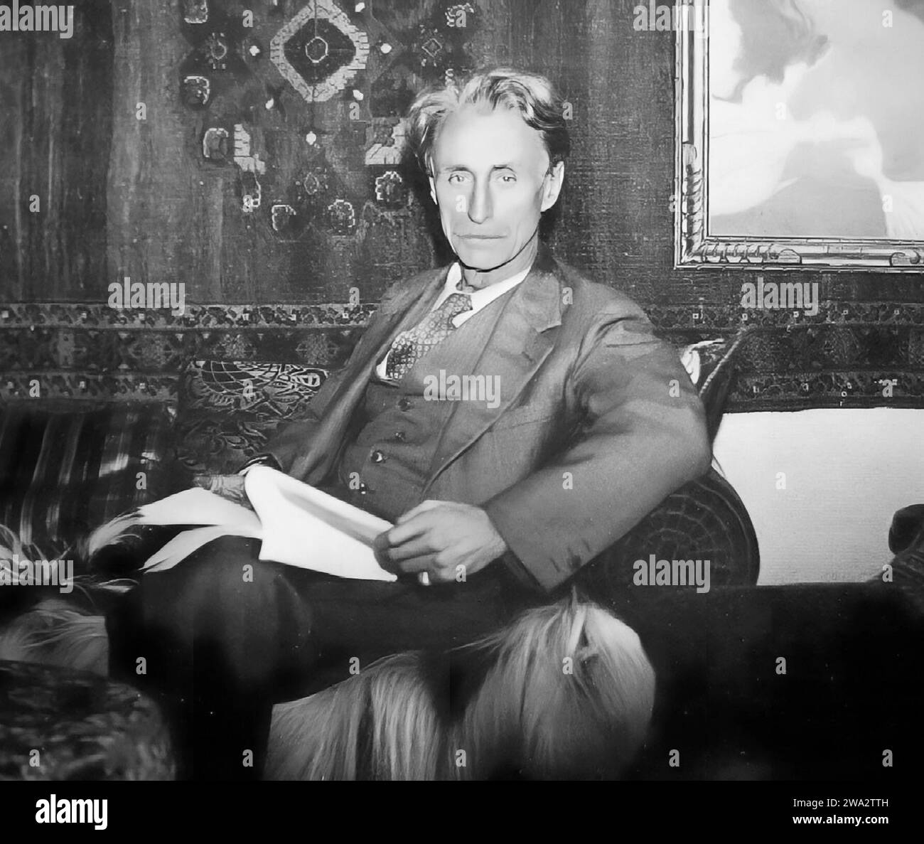 Henry de Monfreid. Portrait of the French adventurer and author, Henry ...