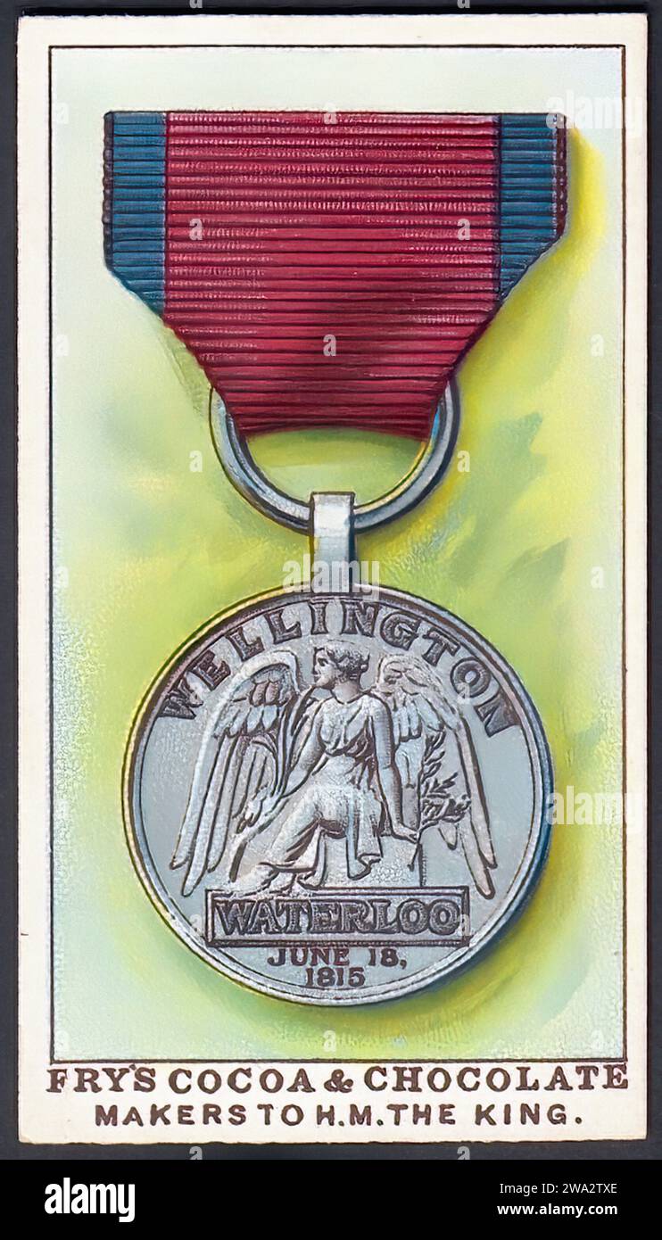 Waterloo medal hi-res stock photography and images - Alamy