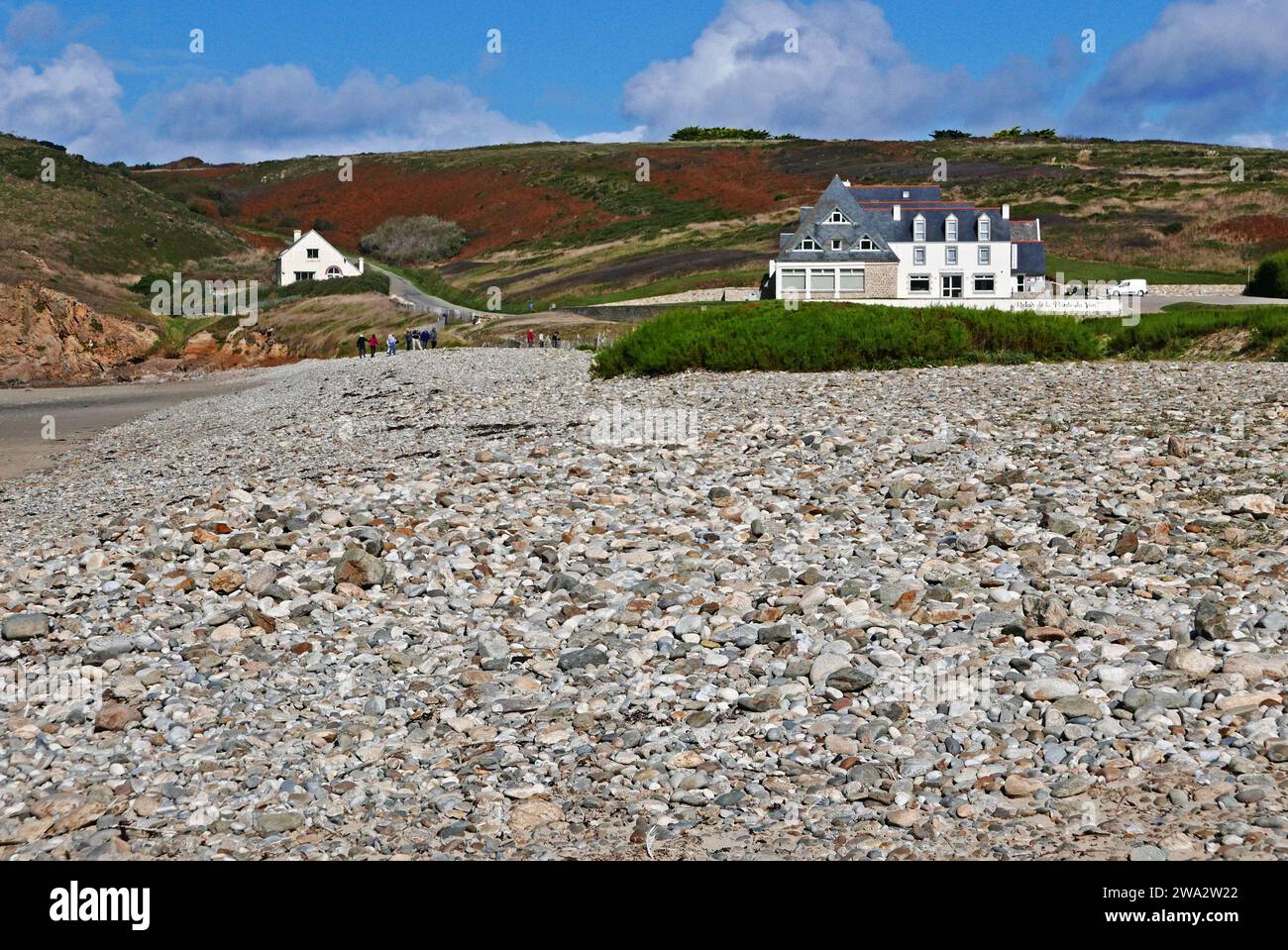 Pointe du Raz, Relais de la Baie des Trepasses, Plogoff, Finistere ...