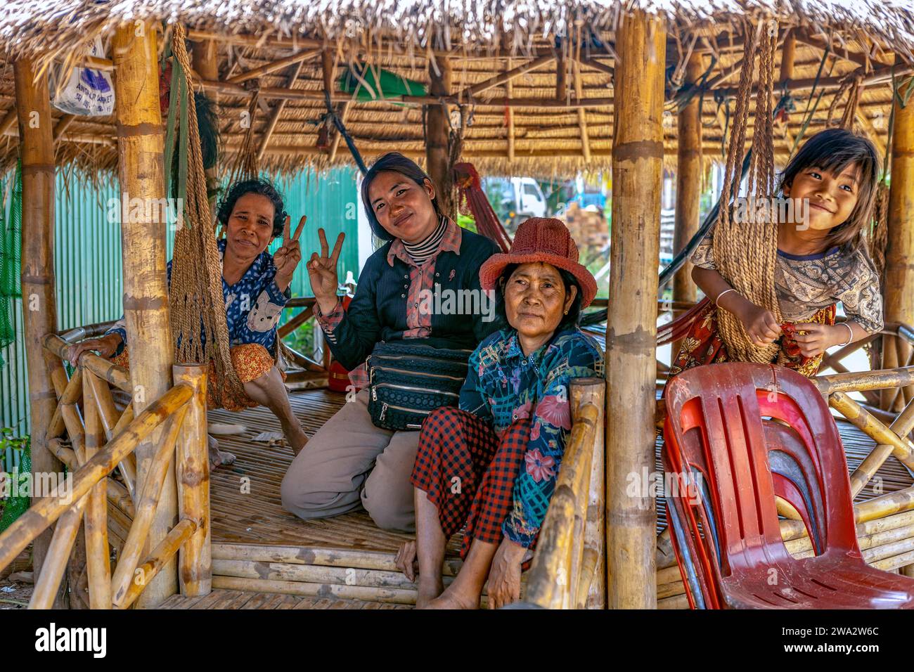 Cambodia rural people family hi-res stock photography and images - Alamy