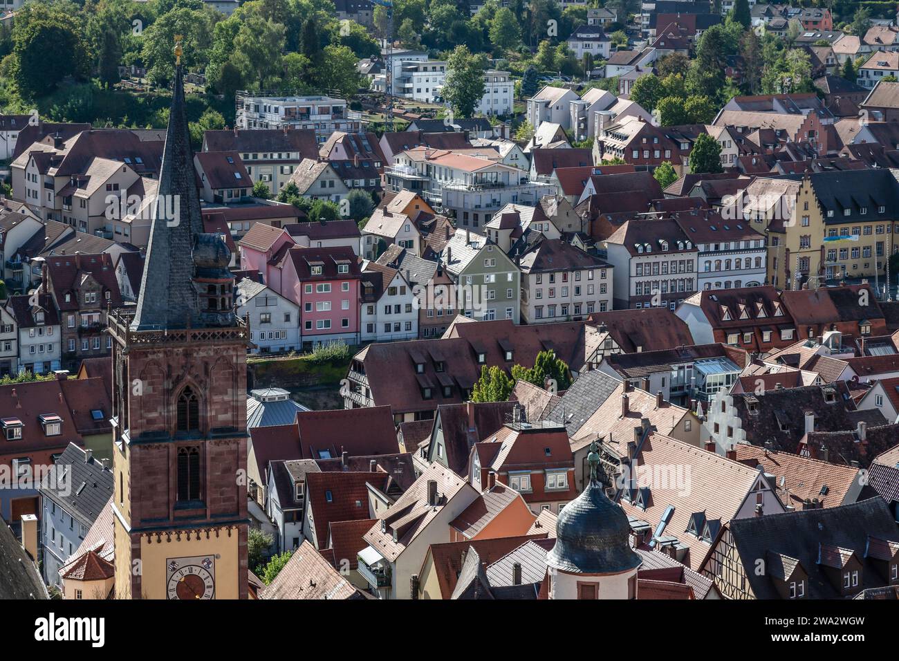 Old town wertheim main hi-res stock photography and images - Alamy