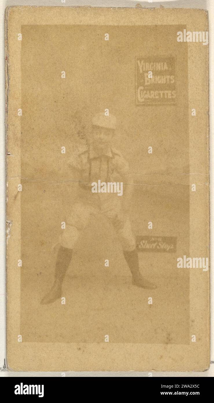 Shortstop, from the Girl Baseball Players series (N48, Type 2) for ...