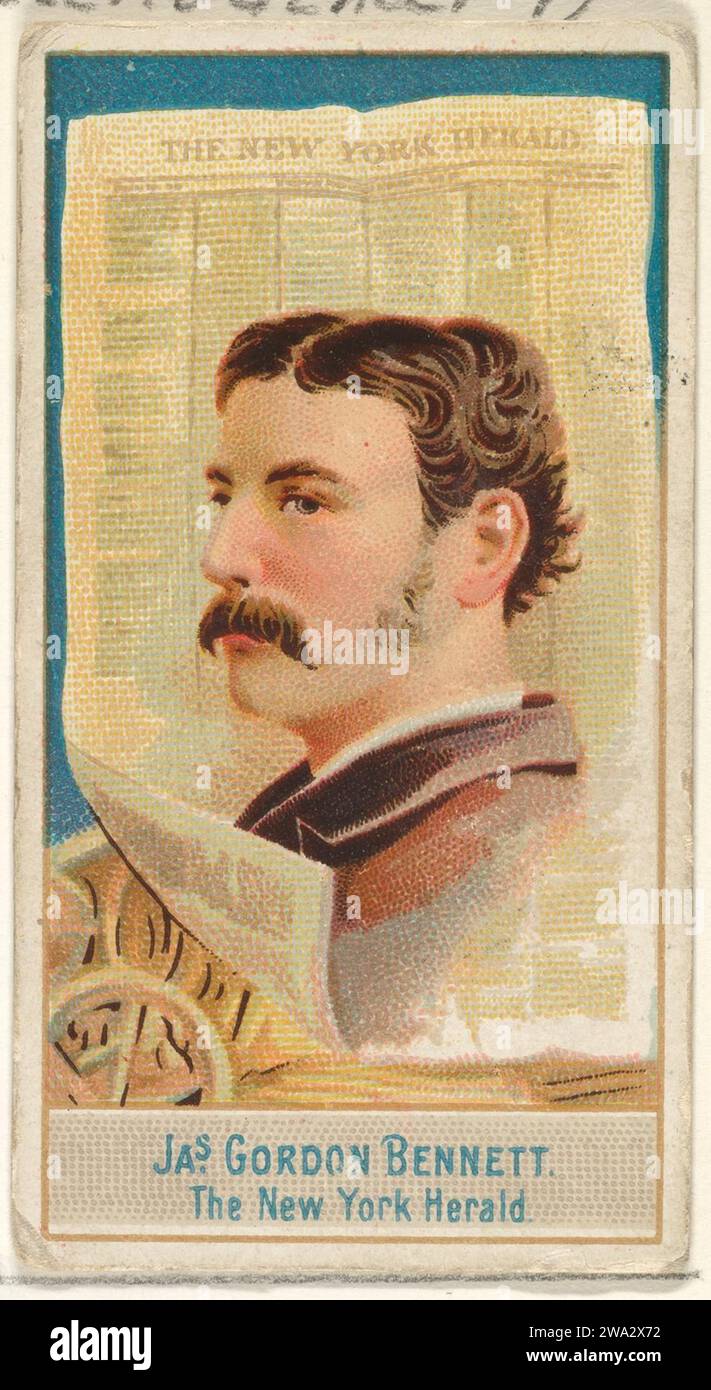 James Gordon Bennett, The New York Herald, from the American Editors ...