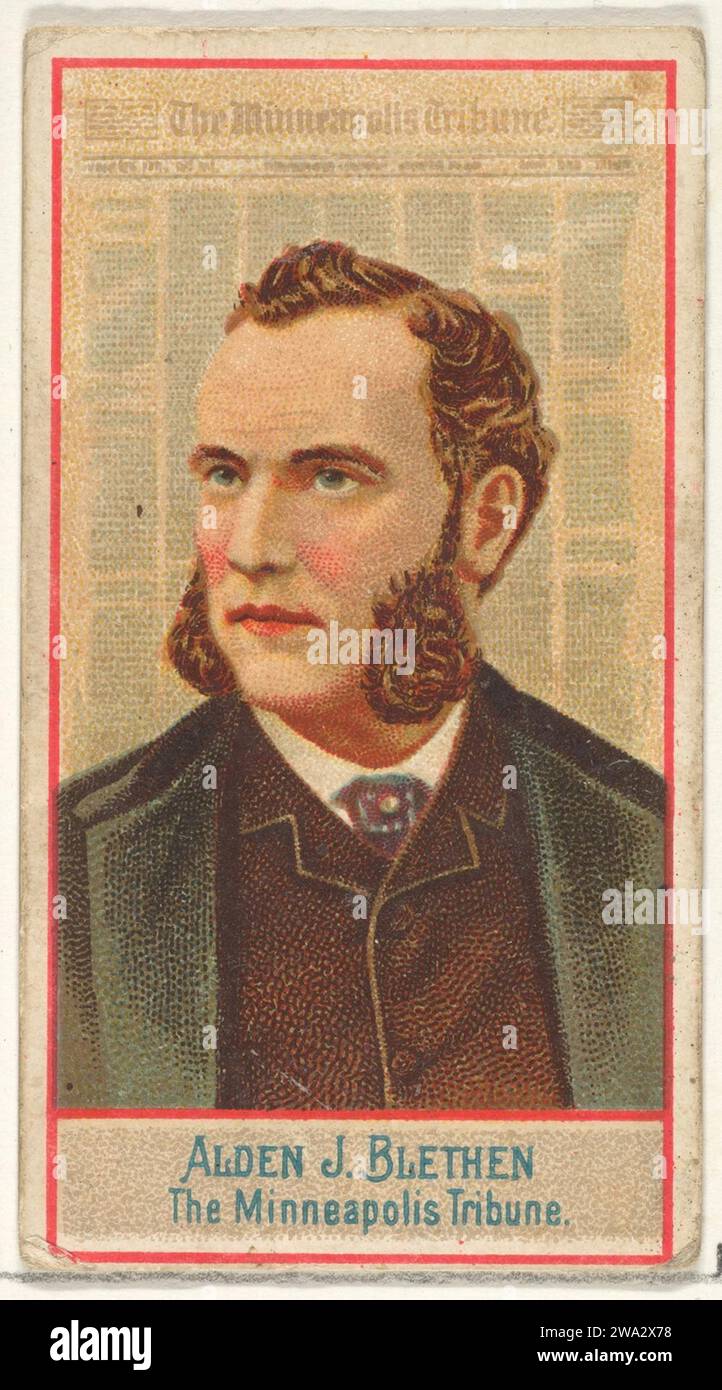 Alden J. Blethen, The Minneapolis Tribune, from the American Editors ...