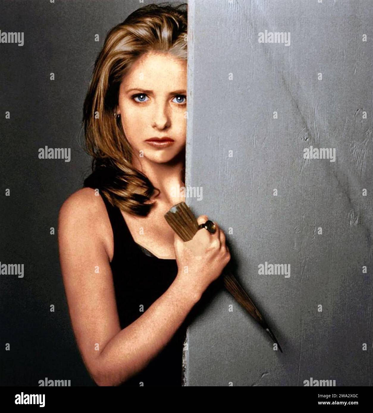 BUFFY THE VAMPIRE SLAYER 1997-2003 The WB/UPN TV series with Sarah Michelle Geller Stock Photo ...