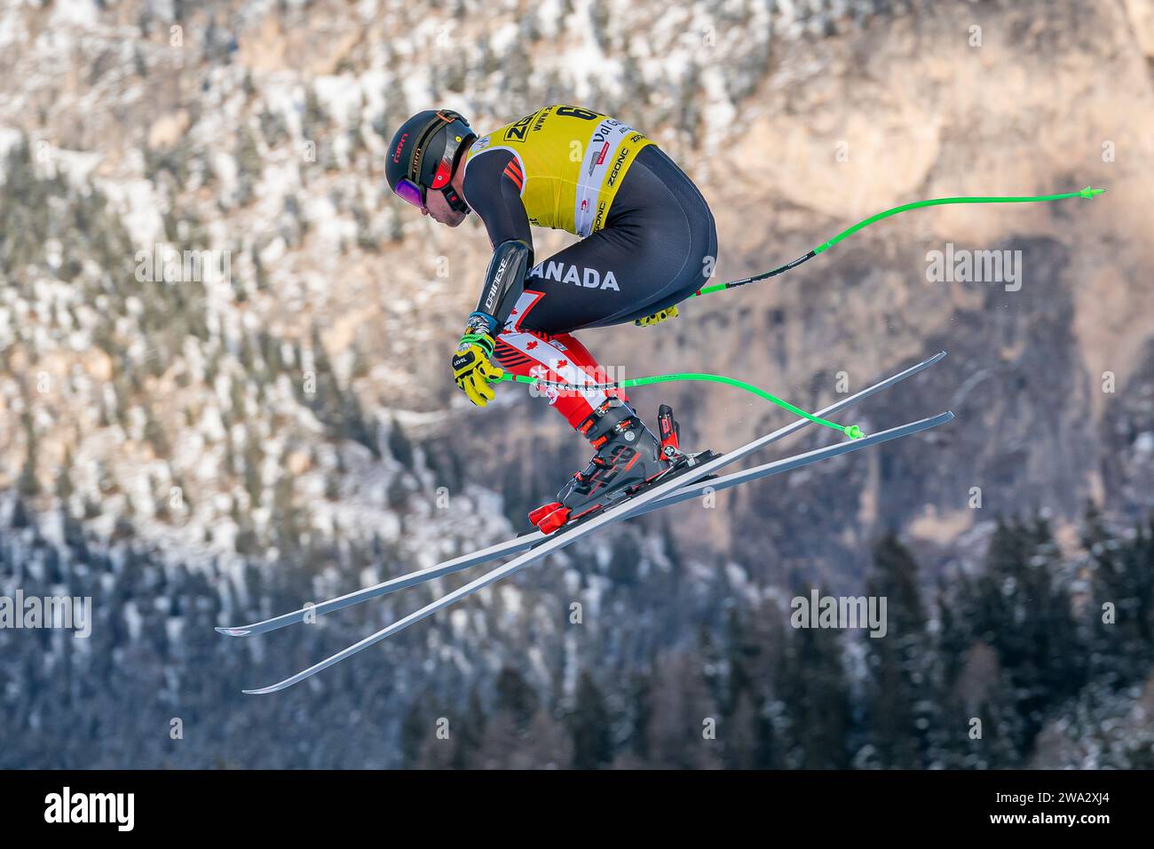 Val Gardena, Italy. 15th Dec, 2023 ALEXANDER Cameron (CAN) competing in ...