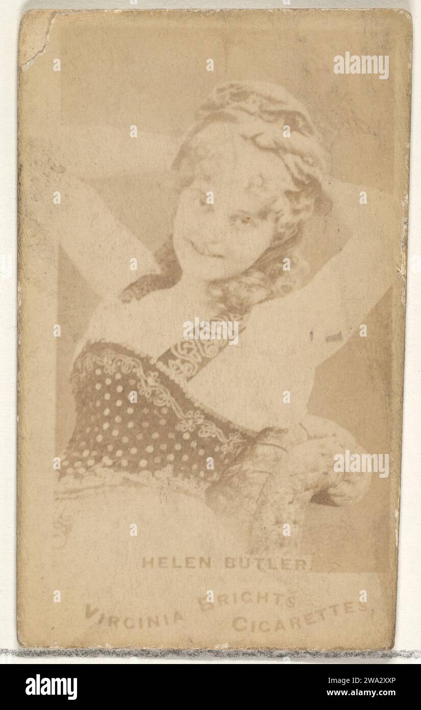 Helen Butler, from the Actors and Actresses series (N45, Type 1) for ...