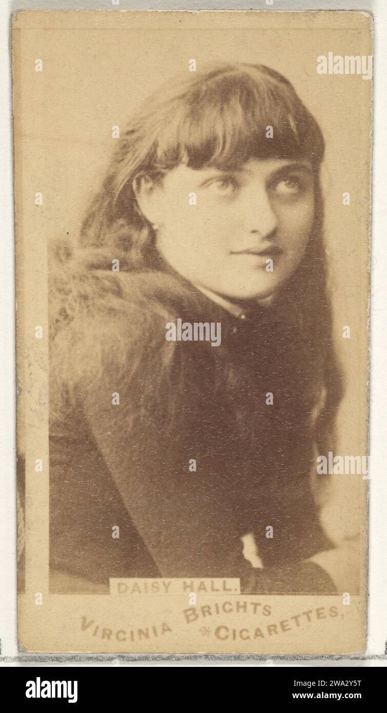 Daisy Hall, from the Actors and Actresses series (N45, Type 1) for ...