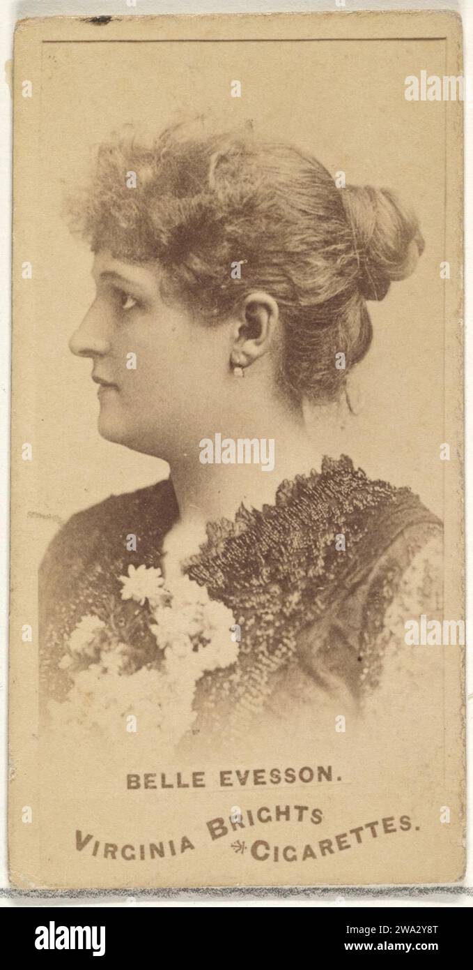 Belle Evesson, from the Actors and Actresses series (N45, Type 1) for ...