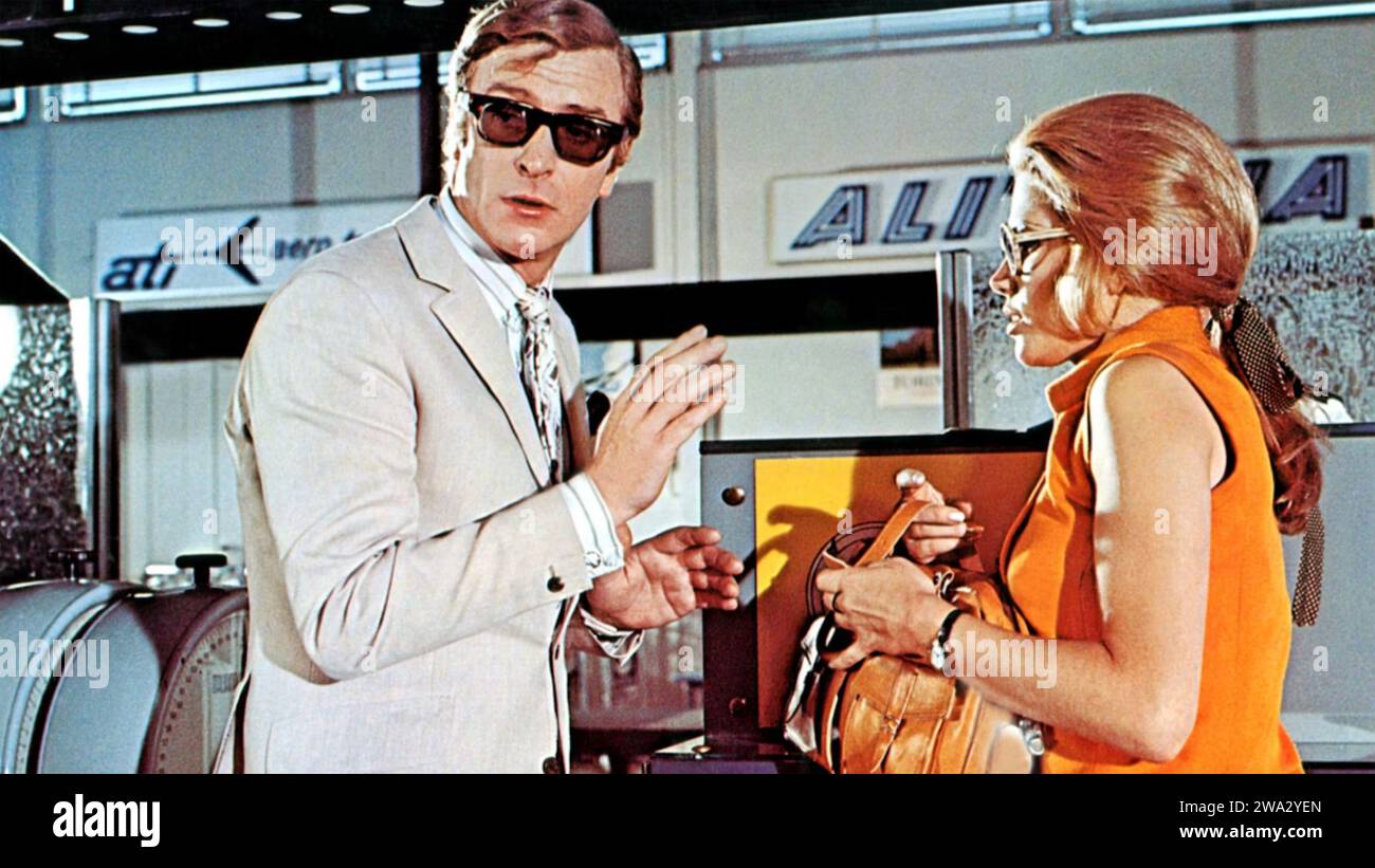 THE ITALIAN JOB 19 69 Paramount Pictures film with Michael Caine and ...