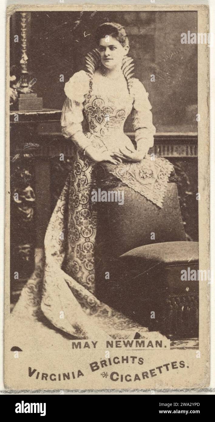 May Newman, from the Actors and Actresses series (N45, Type 1) for ...
