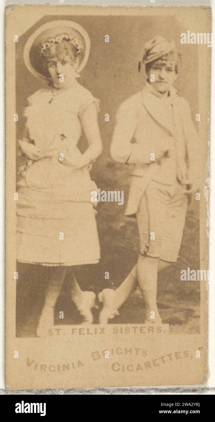 St. Felix Sisters, from the Actors and Actresses series (N45, Type 1 ...