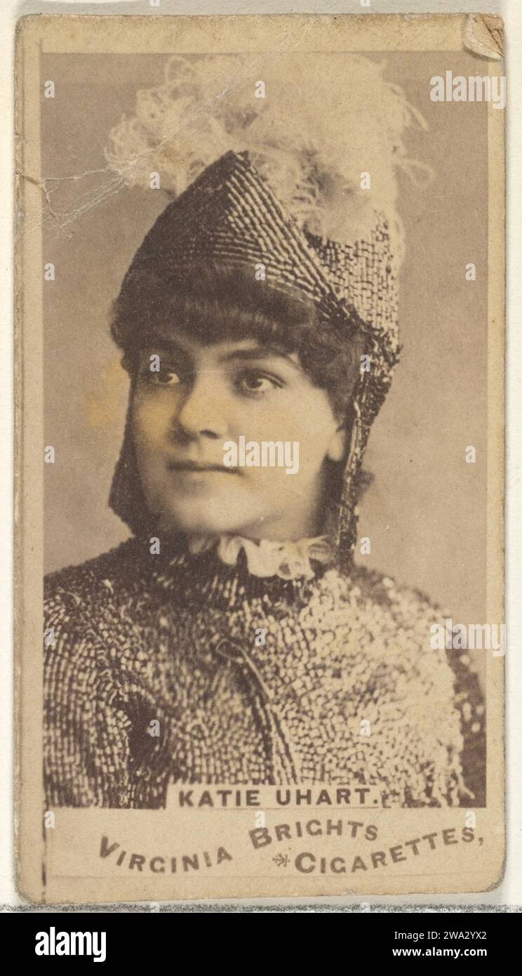 Katie Uhart, from the Actors and Actresses series (N45, Type 1) for ...
