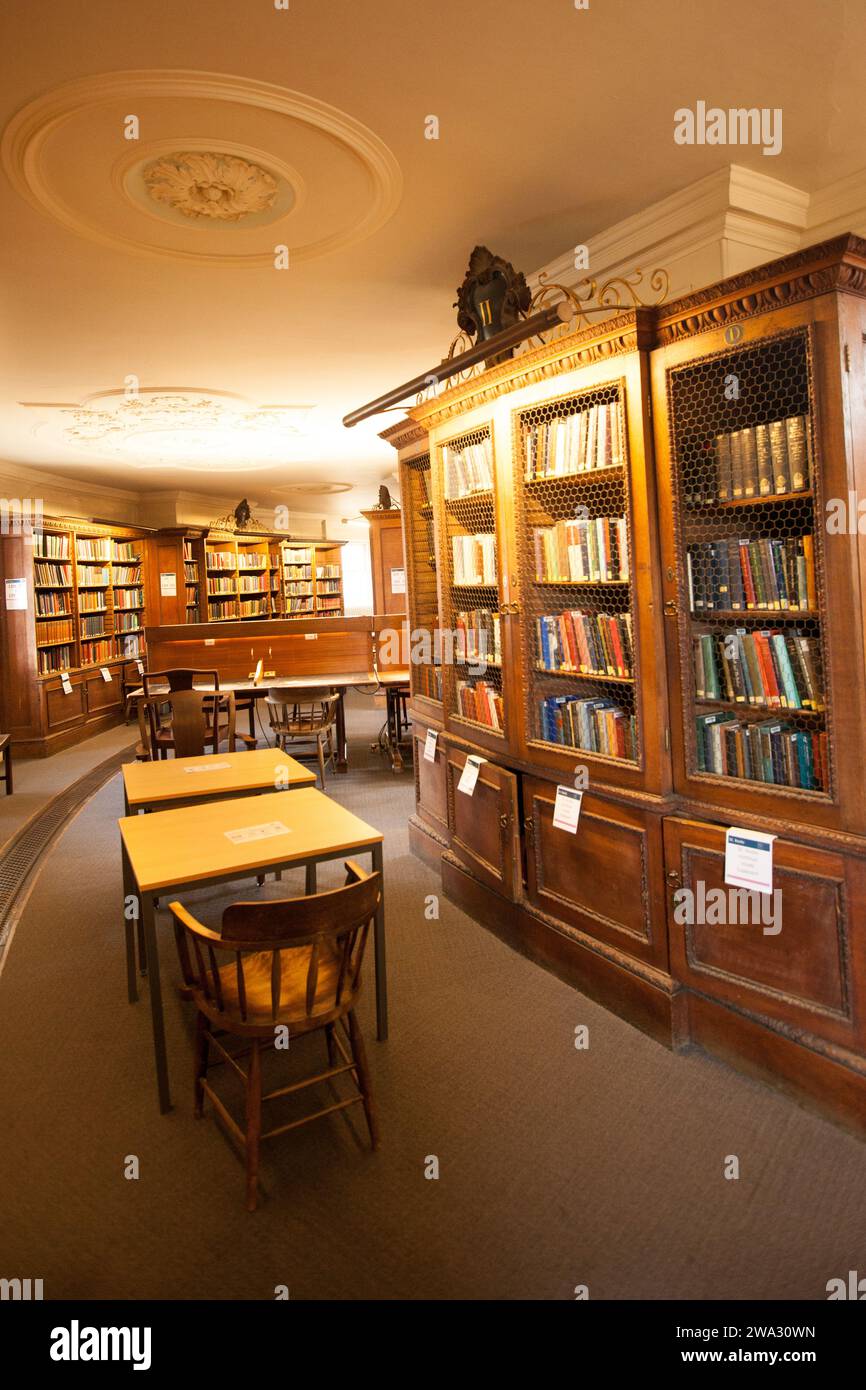 Inside the Radcliffe Camera library in Oxfordshire in the UK Stock ...