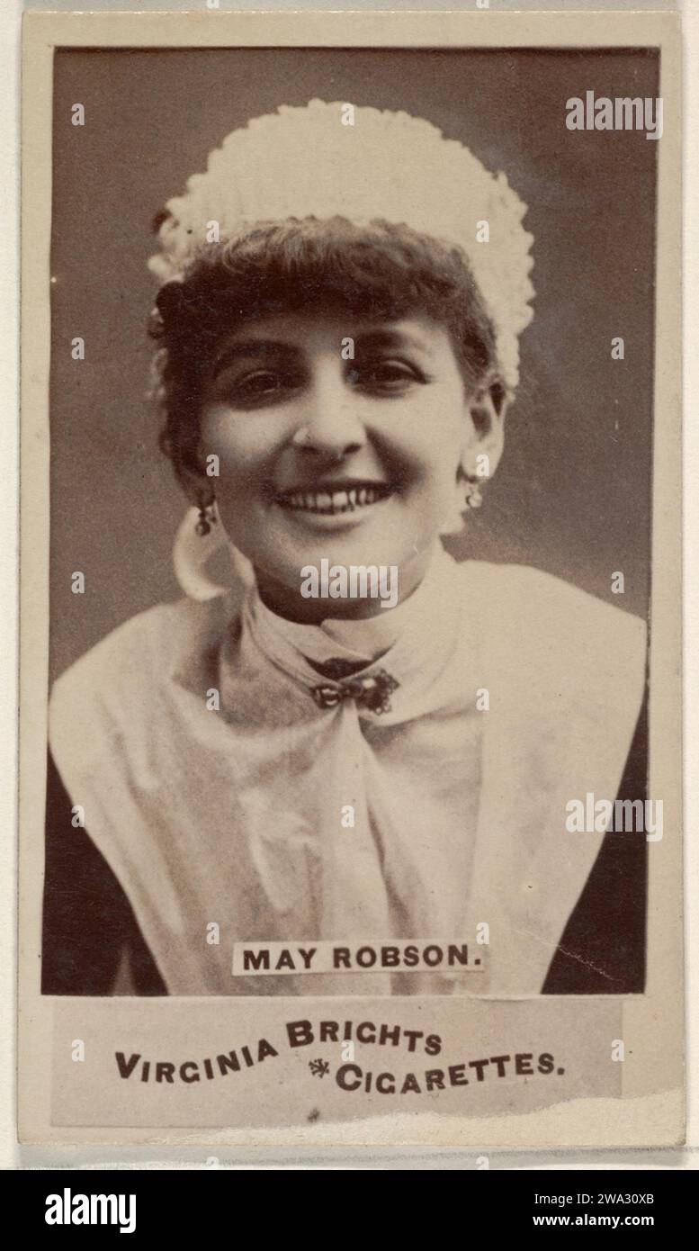 May Robson, from the Actors and Actresses series (N45, Type 6) for ...